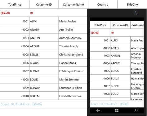 Conditional Styling In Uwp Datagrid Control Syncfusion