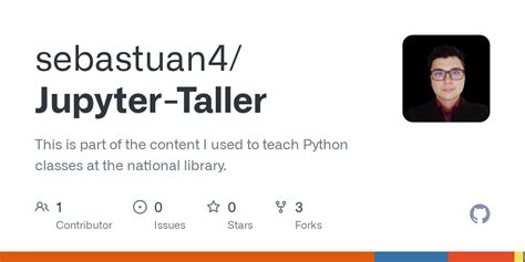 Github Sebastuan4jupyter Taller Contenido Del Taller De Python