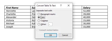 How Can I Convert Text Into A Table Format In Microsoft Word