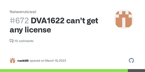 Dva1622 Cant Get Any License · Issue 672 · Fbelavenuto Arpl · Github