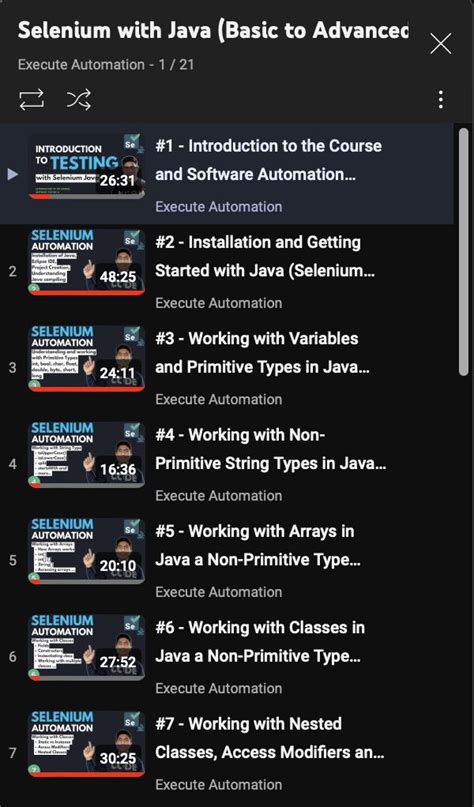 Karthik Kk On Linkedin Executeautomation Youtube Selenium Series