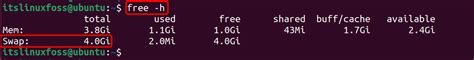 How To Increase Swap Space In Linux Its Linux Foss
