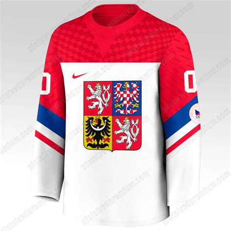 Czech Republic 2026 Hockey Olympic Jersey Pintsizedpremium