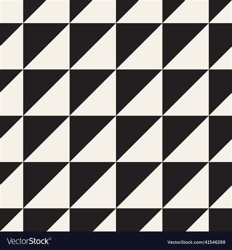 Seamless Pattern Repeating Geometric Elements Vector Image