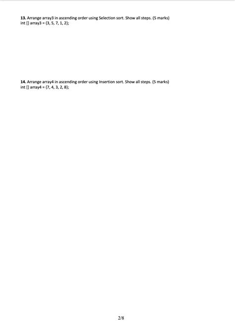 Solved Section 1 Array And Link List 1 Discuss What Is An