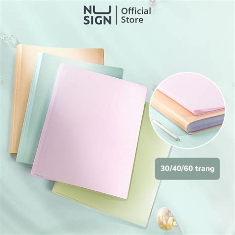 [nusign X Deli] Leaf File A4 Document File 30 40 60 Leaves Deli Document File Multi Compartment