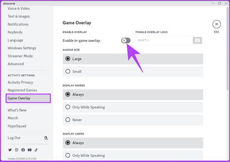 How To Turn Discord Game Overlay On Or Off Ahla Home
