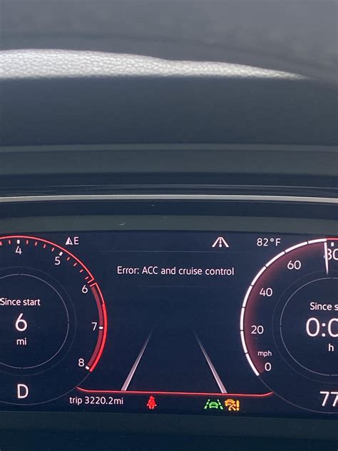 Cruise Control Error Rvolkswagen