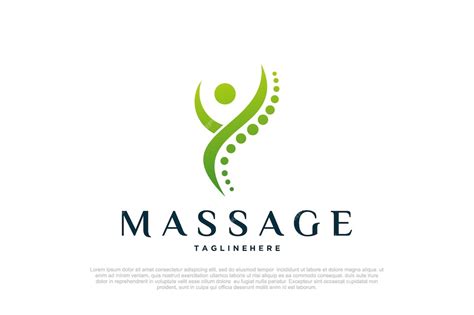 Premium Vector Massage Logo Design Templates Creative Concept Premium Vector