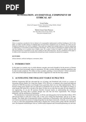 Automation Books For Free PDF