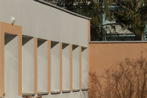 A Structure That Features A Prominent Row Of Columns Along Its Side