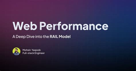 Mohsin Yaqoob On Linkedin Webperformance Rail React Frontend