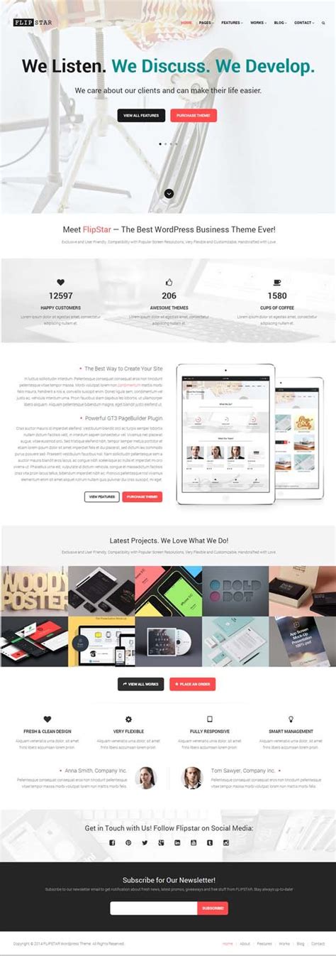 New Responsive Wordpress Themes With Html5 Css3 And Seo Graphic
