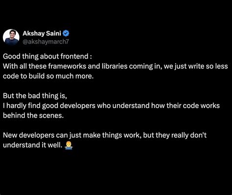 Akshay Saini 🚀 On Linkedin Frontend Javascript Career 28 Comments