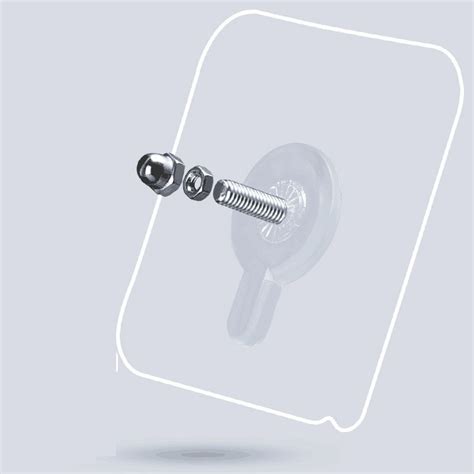 Miếng Dán Bulong Ốc Vít Treo Kệ Treo Tranh Không Khoan Tường Shopee