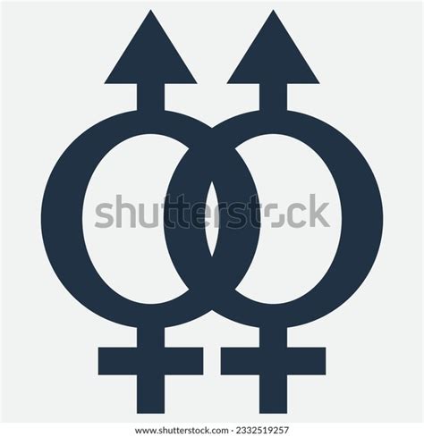 Male Female Gender Vector Logo Icon Stock Vector Royalty Free