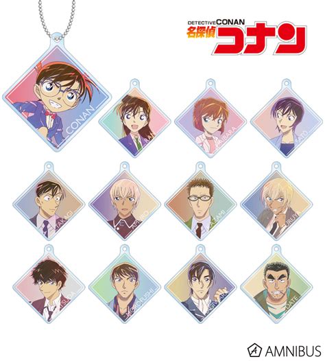 名探偵コナン アニメイト バンコク 限定 アクリルキーホルダー セットb 全コンプ送料無料｜コミック、アニメグッズ