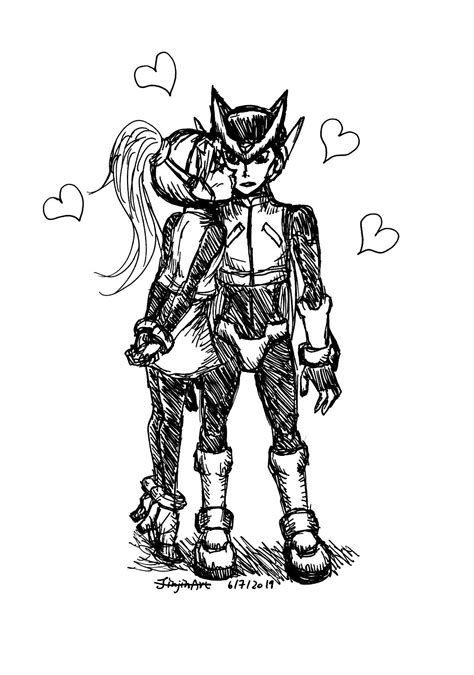 Megaman Zero Ciel Kiss