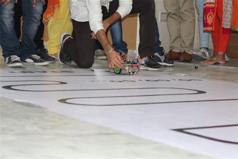 Line Follower Robot Using LDR Sensor Stock Photo Image Of Electrical Engineering