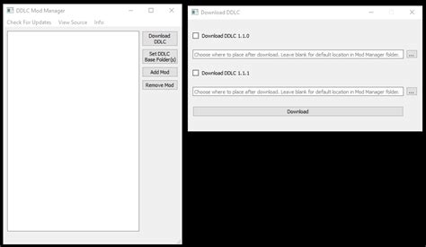 Ddlc Mod Manager Wip R Ddlcmods