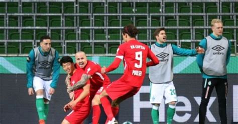 황희찬 1골 1도움 라이프치히 포칼 Dfb 준결승서 브레멘 제압 결승행 이끌어