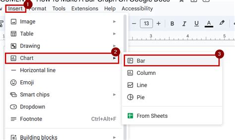 How To Make A Bar Graph On Google Docs Sheets For Marketers