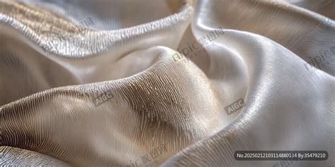 Ai创作图褶皱真丝面料肌理 褶皱面料肌理 水晶丝绸 布艺褶皱 桑蚕丝细节 白色菌褶 褶曲构造 纤维肌理 丝绸绚丽的线条 真丝肌理 褶皱真丝 醋酸纤维 褶皱的棉布 绚丽丝绸 菌褶nipic