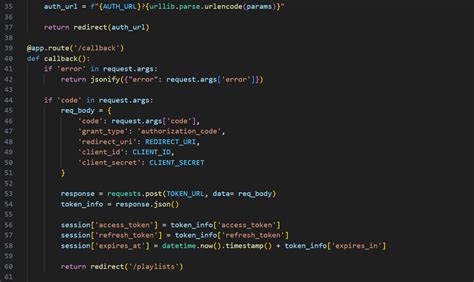 Grab Spotify Data Using Its Api With Python Flask And Oauth 20 Faduregis