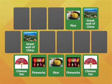 FIND OBJECTS AND MATCH PAIRS Matching Pairs
