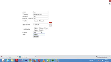 User Registration Form In Asp Net