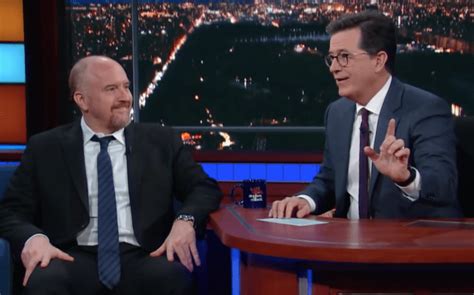 Stephen Colbert On Louis Cks Sexual Harassment I Didnt Know