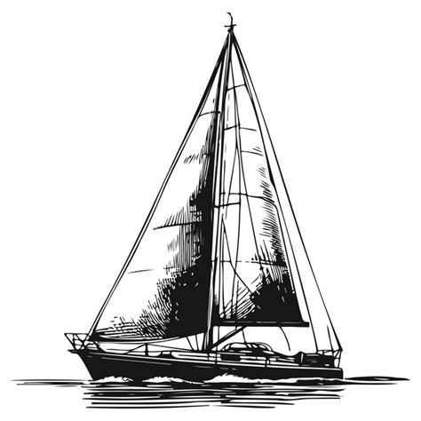 Premium Vector Sailboatb