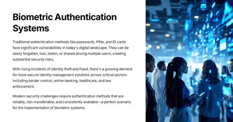 Biometric Authentication Systems