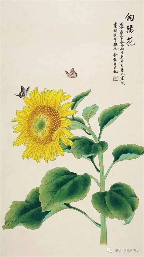 민화에 있는 수우 Kang님의 핀 해바라기 그림 모란 그림 그림