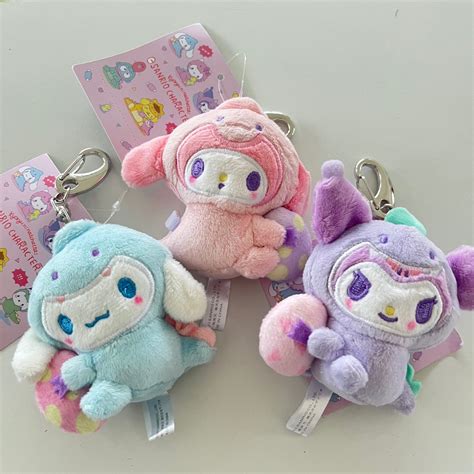 [당일출고] 산리오 공룡 인형 키링 에이블리