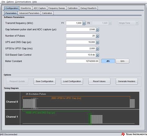 Evm430 Fr6047 Adc Capture Of Uss Doesnt Work In High Values Of The Gap Between Pulse Start And
