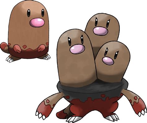 Pokémon By Review 50 51 Diglett And Dugtrio