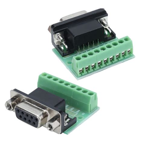 DB Male And Female Connector Adapter Screw Terminal Pin RS RS