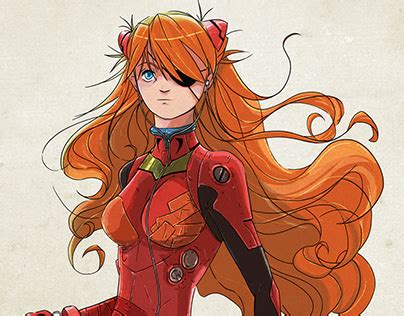 Asuka Langley Soryu Fan Art Behance