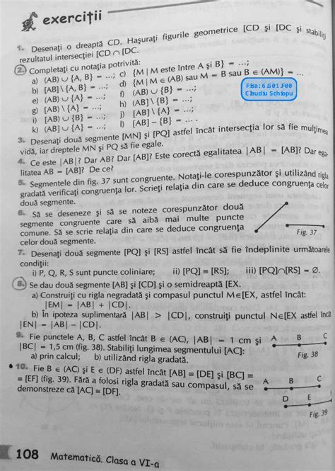 Pdf C Explicati De Ce Cele Douä Perechi De Unghiuri Din Figura