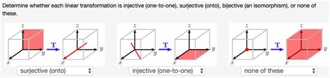 Solved Determine Whether Each Linear Transformation Is