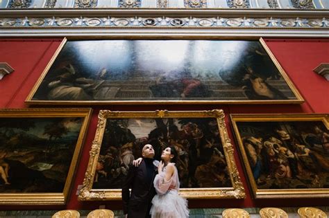 Свадьба в Санкт Петербурге Фотосессия в Эрмитаже Эрмитаж Краска Картины
