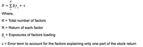 Risk Factor Attribution Models Finance Unlocked