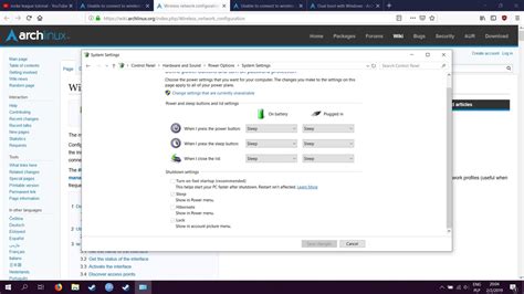 Solved Unable To Connect To Wireless Network Networking Server And Protection Arch Linux