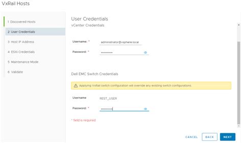 Add A VxRail Node To The Cluster Dell EMC Networking SmartFabric Services Deployment With