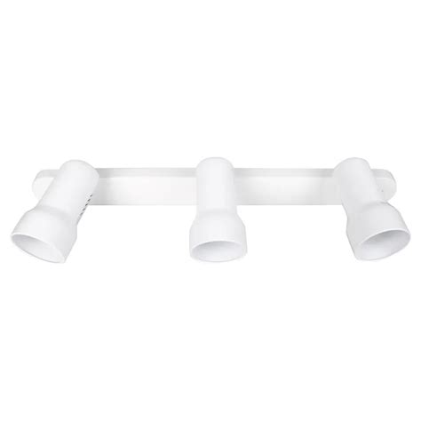 Bp Iluminacion Barra Led R63 3 Luces Metal Blanco Ofertitas