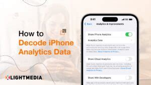 How To Decode IPhone Analytics Data Detailed Guide Xlightmedia