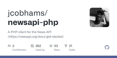 github jcobhams newsapi php a php client for the news api docs get started