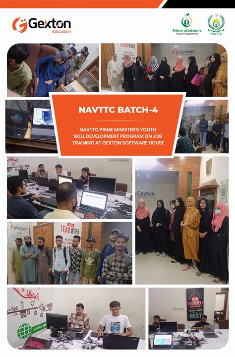 Ojt Navttc Batch 4 At Gexton Software House Best Education System In Hyderabad