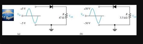 Solved 11 Draw The Output Voltage Waveform For Each Ci